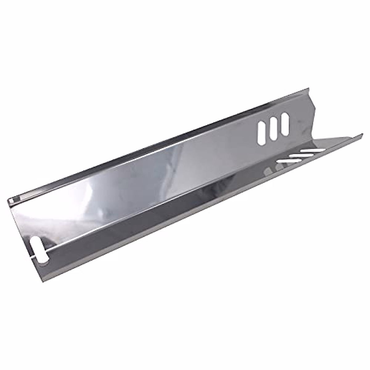 4-Pack BBQ Grill Heat Shield Plate Tent Replacement Parts for Better Homes & Gardens Grill GBC1362W - Compatible Barbeque Stainless Steel Flame Tamer, Flavorizer Bar, Vaporizer Bar, Burner Cover 15"