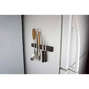 Master Magnetics Magnetic Tool Holder with Magnetic Mount - 12" Wide, 30 lb per inch Pull, Gray, 07576