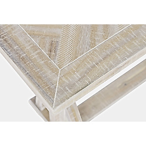 Jofran Inc. Fairview Rustic Trestle Sofa Console Table