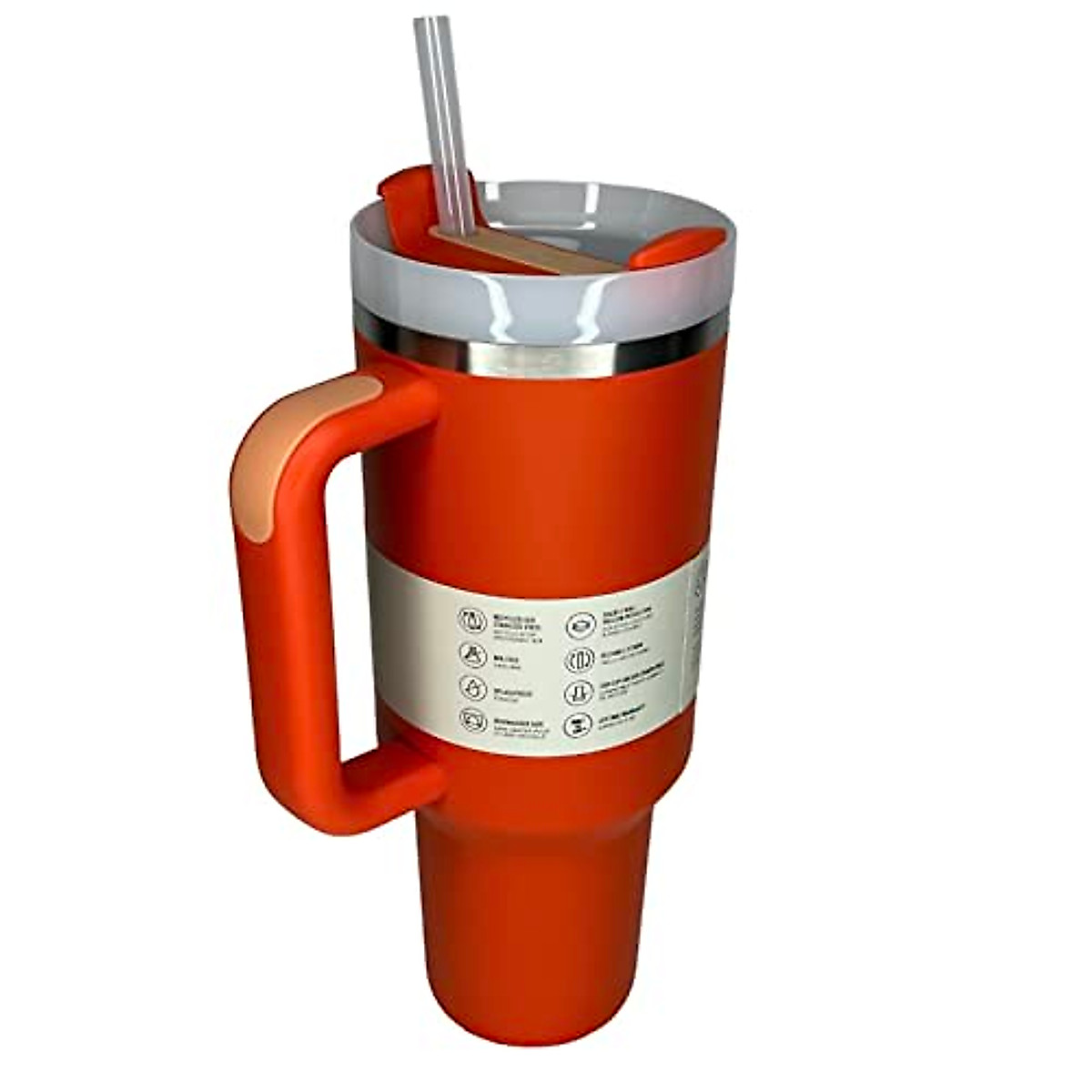 STANLEY Quencher H2.0 FlowState Tumbler 40oz (Tigerlily)