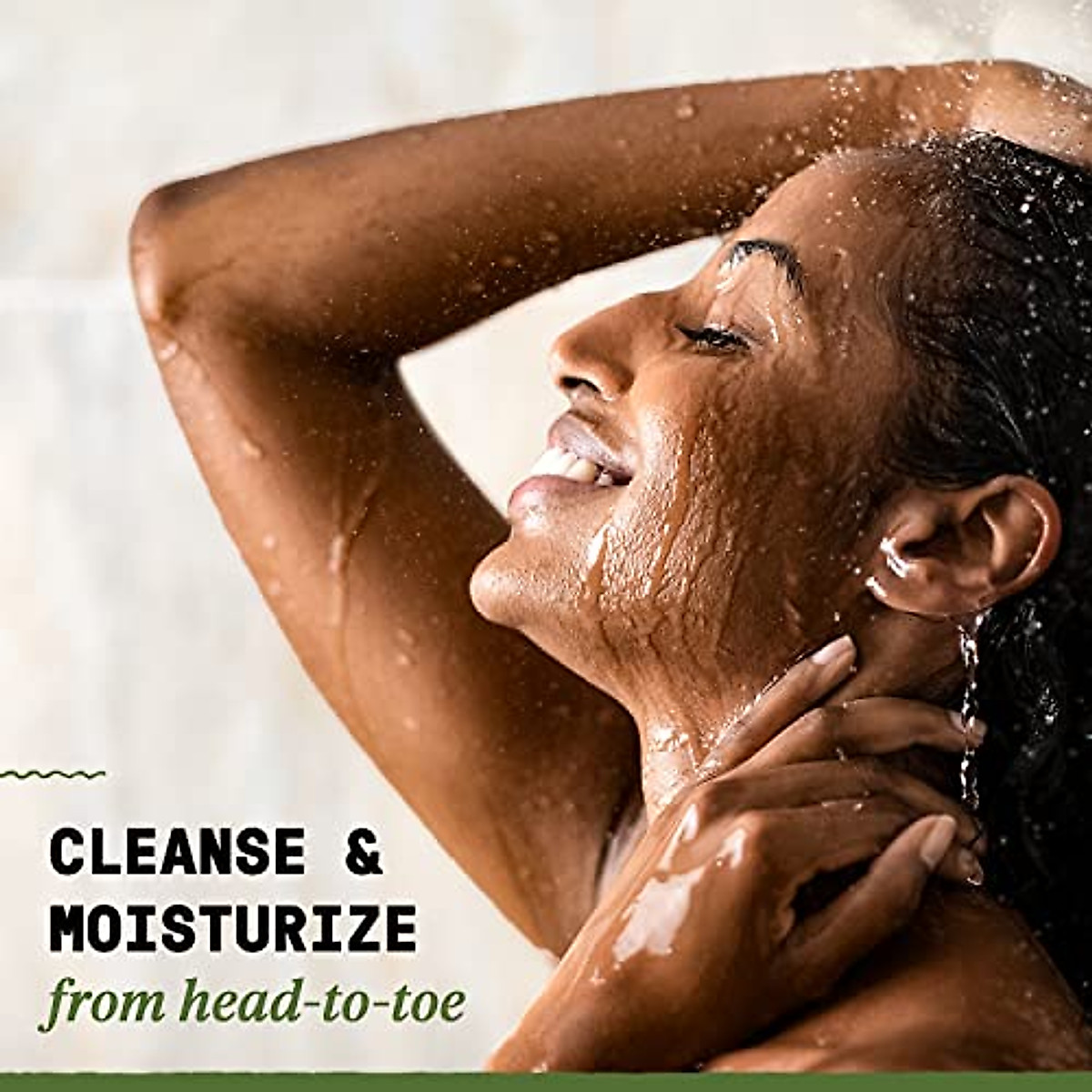 Alaffia Skin Care, Authentic African Black Soap, All in One Liquid Soap, Acne Face Wash, Moisturizing Body Wash, Shampoo, Shaving Soap, Shea Butter, Eucalyptus Tea Tree , 32 Fl Oz