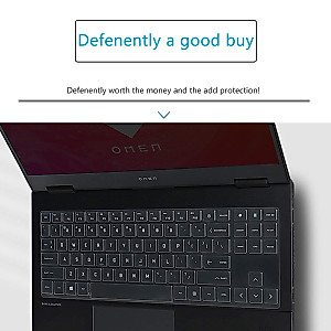 Keyboard Cover for 16" HP Omen 16t-u100/u000 16-u1047nr 16-u0097nr 16t-wf000 16-wf0097nr 16z-xf000 16-xf0033dx xf0087nr 16z-xd000 16-xf0087nr 16-n0797nr 16t-b100, Omen 15-ek0013dx ek1013dx 15-en1097nr
