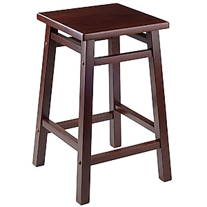 Winsome Carter Bar Stool, Walnut , 24"