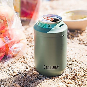 CamelBak Horizon Tall Can Cooler, Insulated Stainless Steel, 16oz, Black