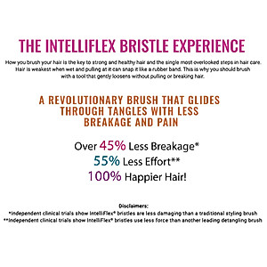 Wet Brush Pro Paddle Detangler Professional Hair Brush, Royal/Blue