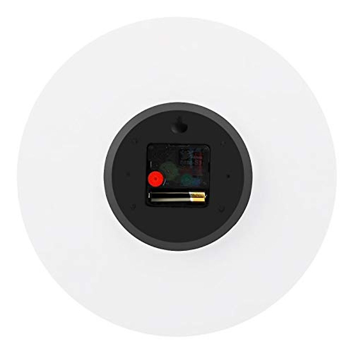 Happy Clocks, Fall Clock, Round Silent Non-Ticking Clock, Battery Operated Wall Clocks, Easy to Read for Kids Living Bedroom Clock, 10 inch