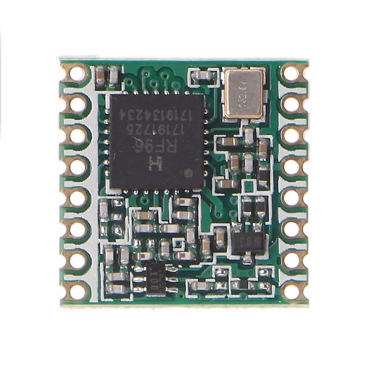 Lubeby Smart HopeRF Original sx1276 Based RF Module, LoRa1276 RFM95W 915Mhz Lora Ultra Long Range Transceiver (RFM95W (915MHz) * 2 PCS)