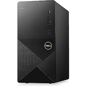 Dell Vostro 3910 Business Desktop Computer, 12th Gen Intel Core i7-12700 Processor, 32GB DDR4 RAM, 512GB NVMe SSD + 1TB HDD, WiFi 6, DVD-RW, Display Port, HDMI, SD Card Reader, Windows 11 Pro, Black