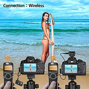 Pixel Wireless Shutter Release Cable Timer Remote Control TW-283 UC1 Compatible for Olympus Cameras