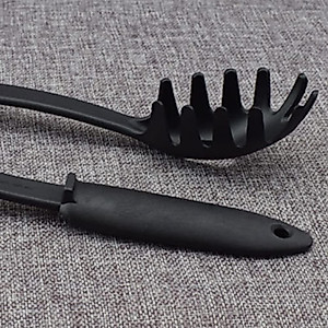 2Pcs Spaghetti Scoop Pasta Server Heat Resistant Serving Spoon for Spaghetti Noodle Easy to Operate