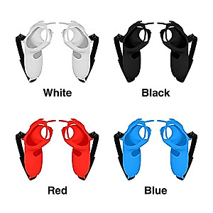 Dengofng 1pair Touch Controller Grip Cover for Quest, Anti-Throw Handle Protective Sleeve Hand Controller Grips Accessories Grip Cover