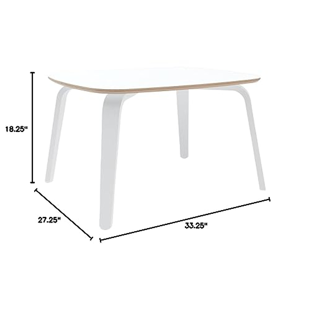Oeuf Play Table, White