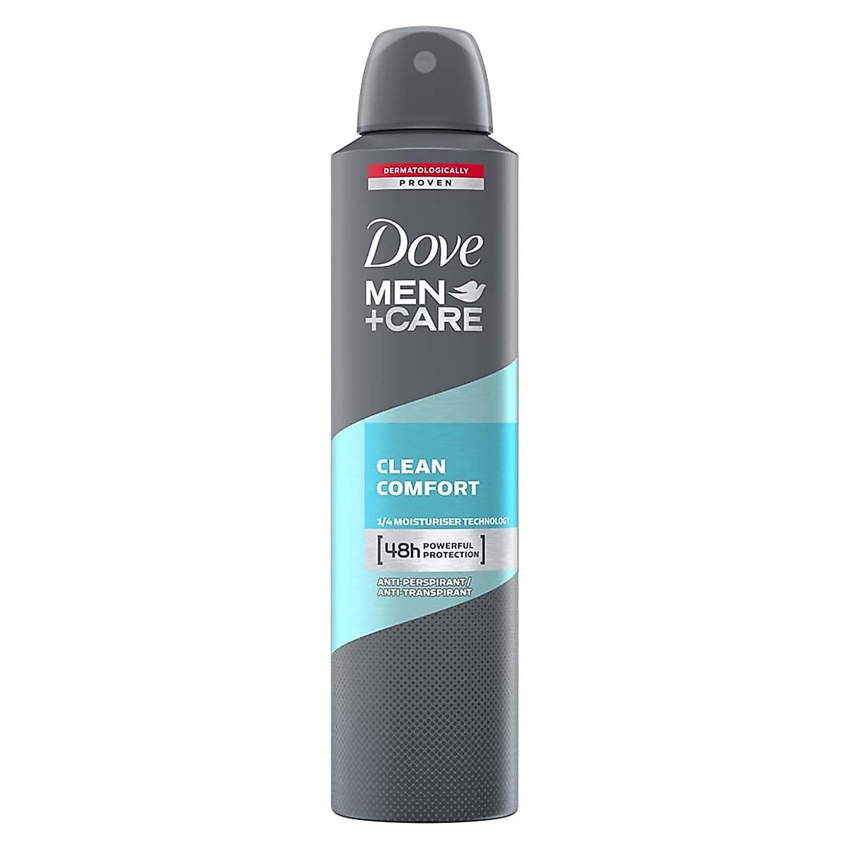 Dove Men+Care Antiperspirant Dry Spray Deodorant for Men Clean Comfort 48 Hour Sweat and Body Odor Protection 3.8 oz 3 Count