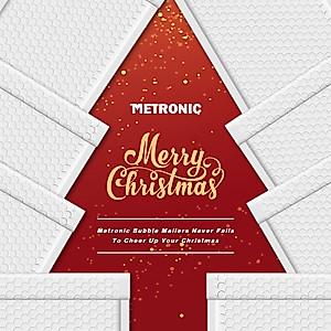 Metronic Bubble Mailers 6x10 50Pack, Self-Seal Bubble Envelopes, Waterproof Bubble Mailer, Padded Envelopes, Mailers Padded for Shipping, Packaging for Business, White, Bubble Mailers Usable Size 6x9