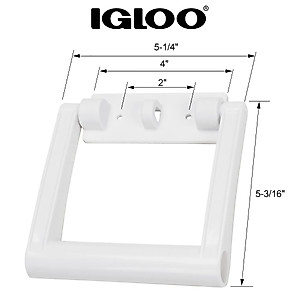 Igloo 21023 25-72-Quart Cooler Handle (White, 1 Handle)