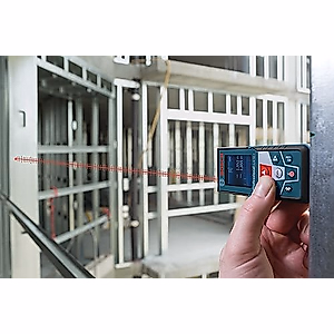 BOSCH Blaze GLM50C Bluetooth Enabled 165ft Laser Distance Measure with Color Backlit Display