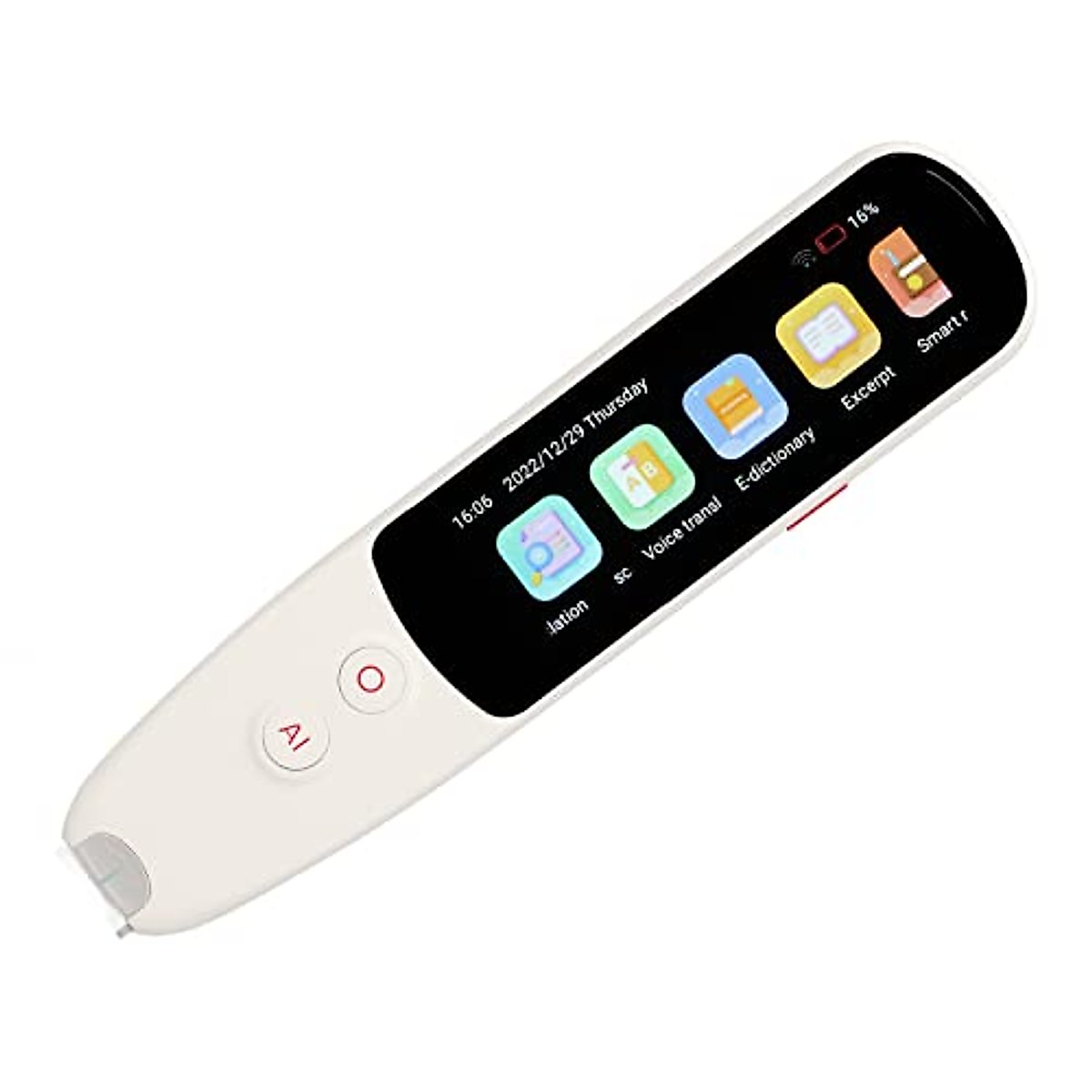 Pen Scanner and Reader, Digital Reader Pen Voice Language Translator Device 134 Languages, WiFi Translation Scanning Pen with 3 Inch Touch Screen, for Learning Business Travel