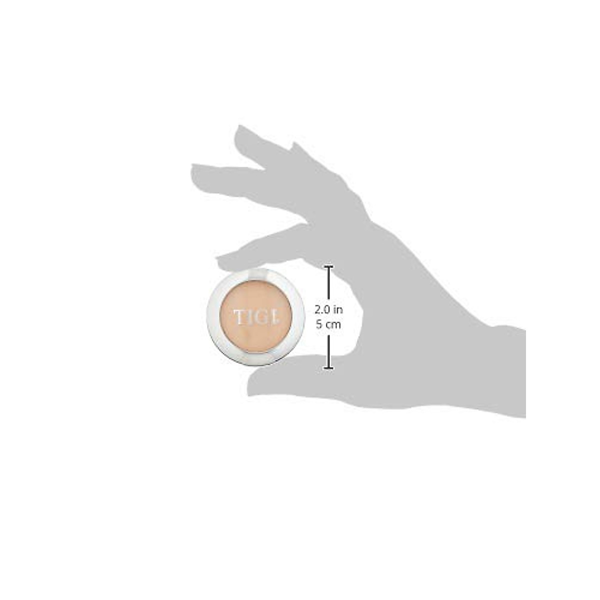 TIGI Cosmetics High Density Single Eyeshadow, Vanilla Matte, 0.13 Ounce