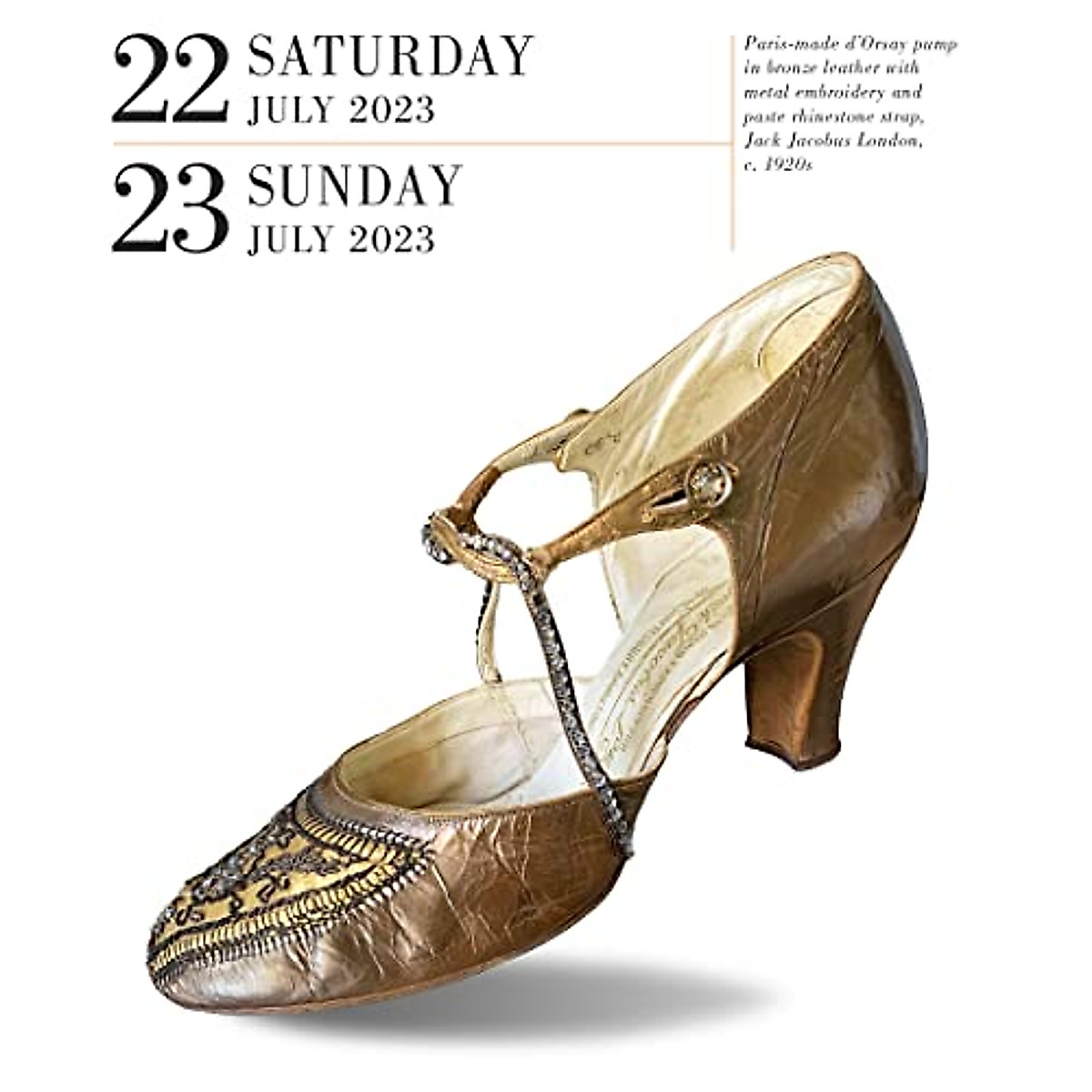 Shoes Page-A-Day Gallery Calendar 2023: Everyday a New Pair to Indulge the Shoe Lover's Obsession