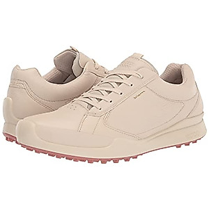 ECCO Women's Biom Hybrid Original Hydromax Water Resistant Golf Shoe, Limestone, 8-8.5