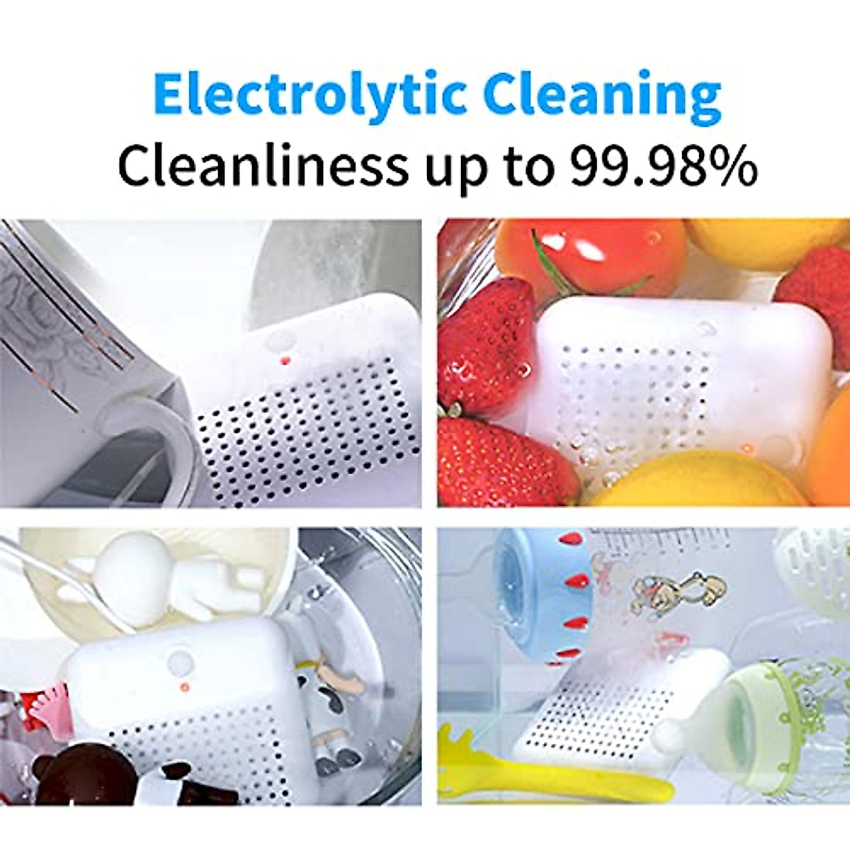 WASHWOW 3.0 Mini Portable Ster1l1z1ng Washing Machine, 0.23lb Small Washer for Underwear, Socks, Light Clothes, Babies and Women in Business Trip, Camping, Apartments, College Rooms, RV’s, Travel