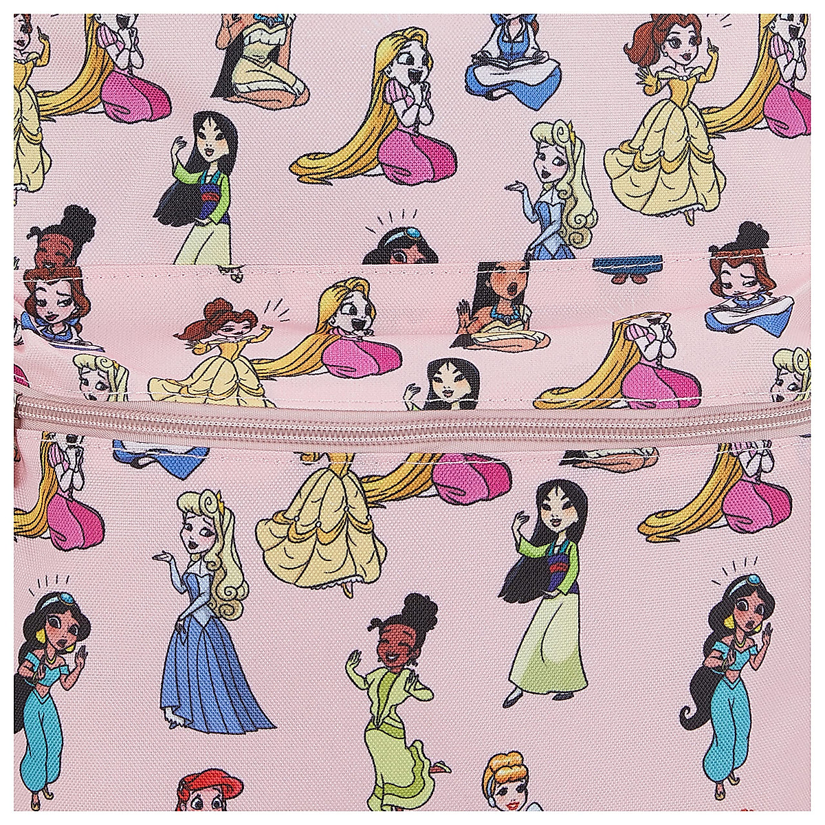 Disney Princess All Over Print Backpack Standard