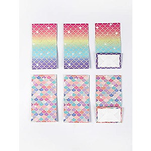 RELYRUNK Tie Dye Paper Treat Kids Party Favors Goodie Small Mini Bags, Christmas Halloween Goody Candy Gift Bags For Kids Birthday 30 Pcs