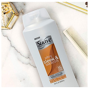 Suave Professionals Smoothing Conditioner for Frizz Control Ultra Sleek and Smooth Deep with Vitamin E for Hair 28 oz
