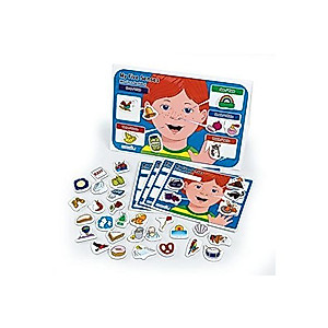 Excellerations My 5 Senses Magnetic Activity Set, 12 x 18 inches, Pack of 55, Educational STEM Toy, Preschool, Kids Toys (Item # SENSEMAG)