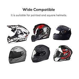 EaxanPic Motorcycle Helmet Chin Mount Kit for Gopro Helmet Adhesive Mount for GoPro Hero 10/9/8/7/6/5,DJI Osmo Action,Insta360 ONE R Action Cameras