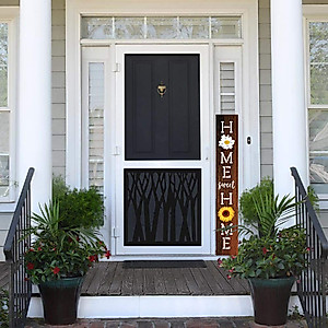 Stencil Stuff, Stencils for Painting on Wood, Welcome Stencil, Daisy Decor, Sunflower Stencil, Flower Stencils, Stencils for Crafts Reusable, Large Stencils, Paint Stencils Plus Free Rub-On Stickers