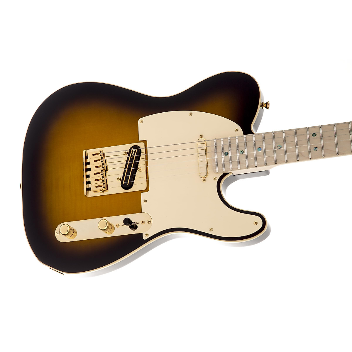 Fender Richie Kotzen Made in Japan Telecaster Electric Guitar, Brown Sunburst, Maple Fingerboard