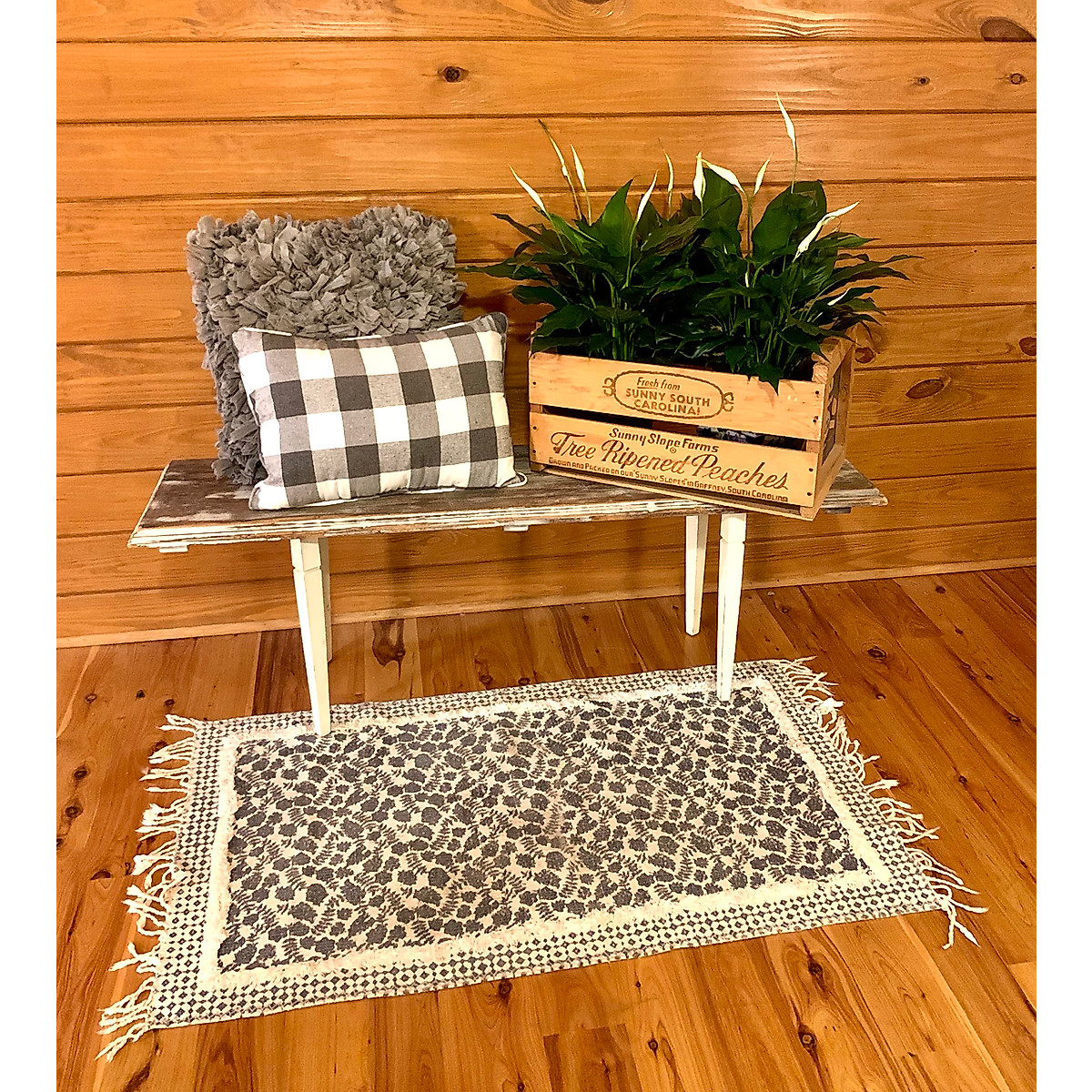 Peace Lily Plant-Friendship Foliage's Family Farm Grown Quality Live Indoor Spathiphyllum (6" Pot)