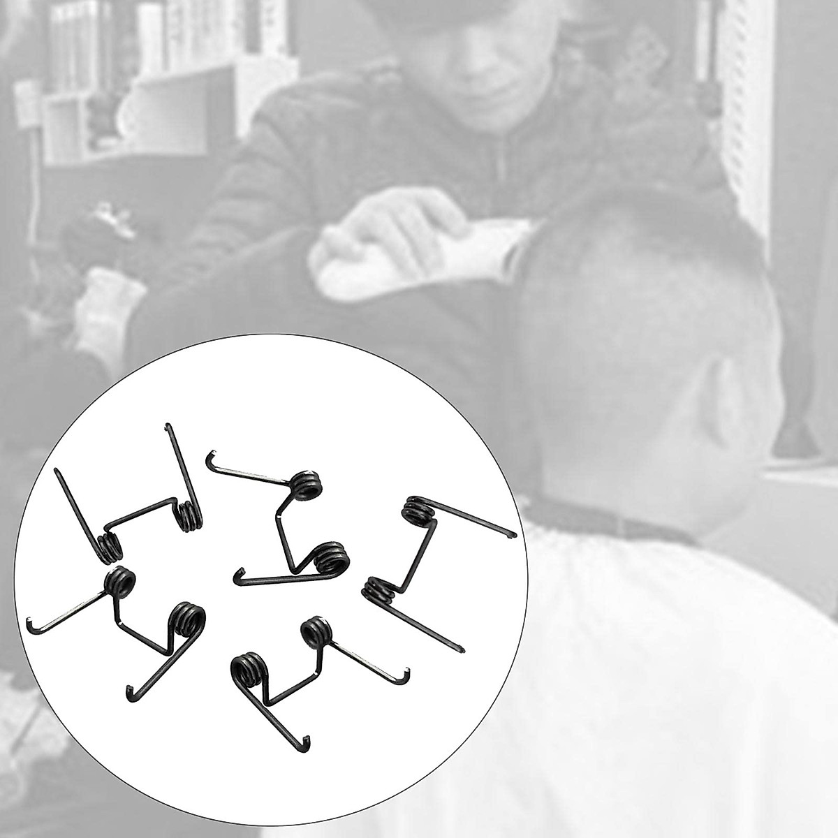 AMLESO 5 Pieces Hair Replacement Spring for 8148 8591 Coldless Clip Parts