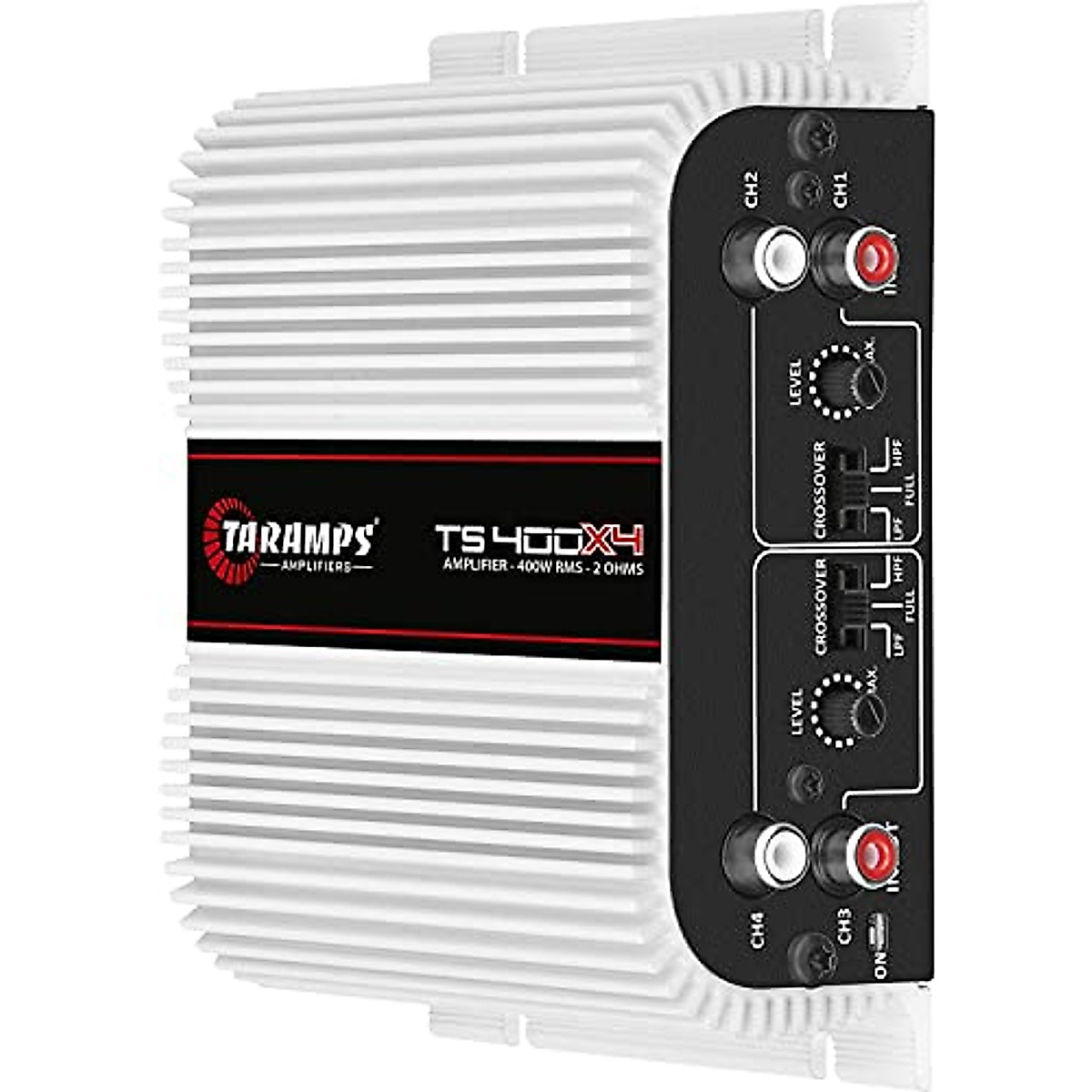 Taramps TS400X4 Full Range 2 Ohm 4 Channel 400W Class D Car Audio Amplifier