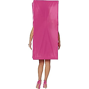 InSpirit Designs womens Inspirit Designs Adult Barbie Box Costume, Multicolored, ONE SIZE FITS MOST US