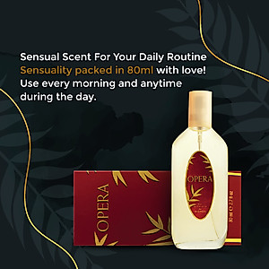 Womens Perfume - INSPIRED by OPIUM Perfume For Women - Mandarin, Bergamot, Myrrh, Jasmine - Oriental, Spicy, Evocative, Deep - (2.75 fl oz / 80 ml)