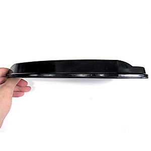 New Iron Heat Resistance Plastic Holder Stand Tray Ironing Dock Black Laundry