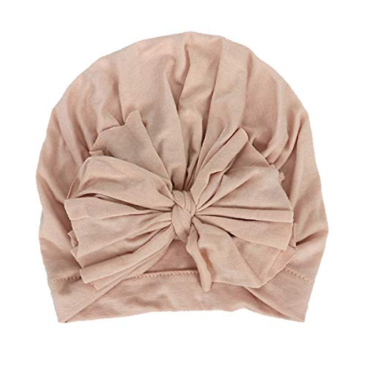 Newborn Baby Cotton Cloth Turban Toddler Rabbit Hospital Hat Ear Hat Kids Set Baby Cap (MN18)