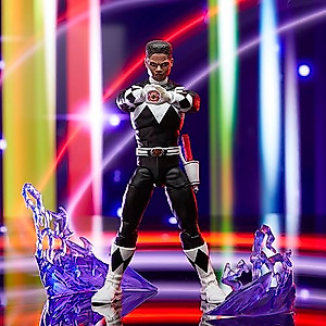 Power Rangers Lightning Collection Remastered Mighty Morphin Black Ranger 6-Inch Action Figure, Toys for Boys and Girls Ages 4 and Up