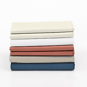 Cuddledown dreamstead King Bed Soft, Easy, 100% Cotton, Luxury Sateen, Set includes Fitted, Flat Sheet and Pillowcase, White