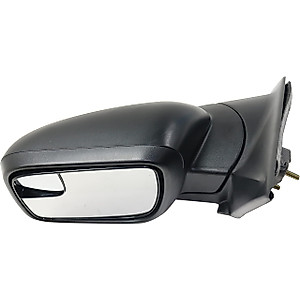 Kool Vue Driver & Passenger Side Power Non-Heated Mirrors for Ford Explorer 2016-2019 Manual Fold With Spotter Glass; Without Signal Light, Memory, Puddle Lamp & Auto-Dimming Textured