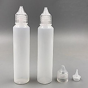 10pcs Pen shape pe plastic dropper bottle,liquid bottle with crystal cap (15ml)