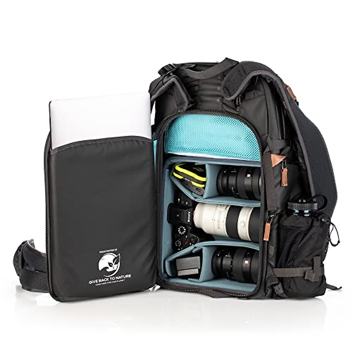 Shimoda Explore V2 30 Water Resistant Camera Backpack - Fits DSLR, Mirrorless Cameras, Batteries & Lenses - Medium Mirrorless V2 Core Unit Modular Camera Insert Included - Black (520-156)
