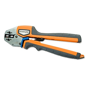 Thomas & Betts ERG4002 Ergonomic Hand Tool for Crimping A, B and C Non Insulated Terminals. Splices and Disconnects