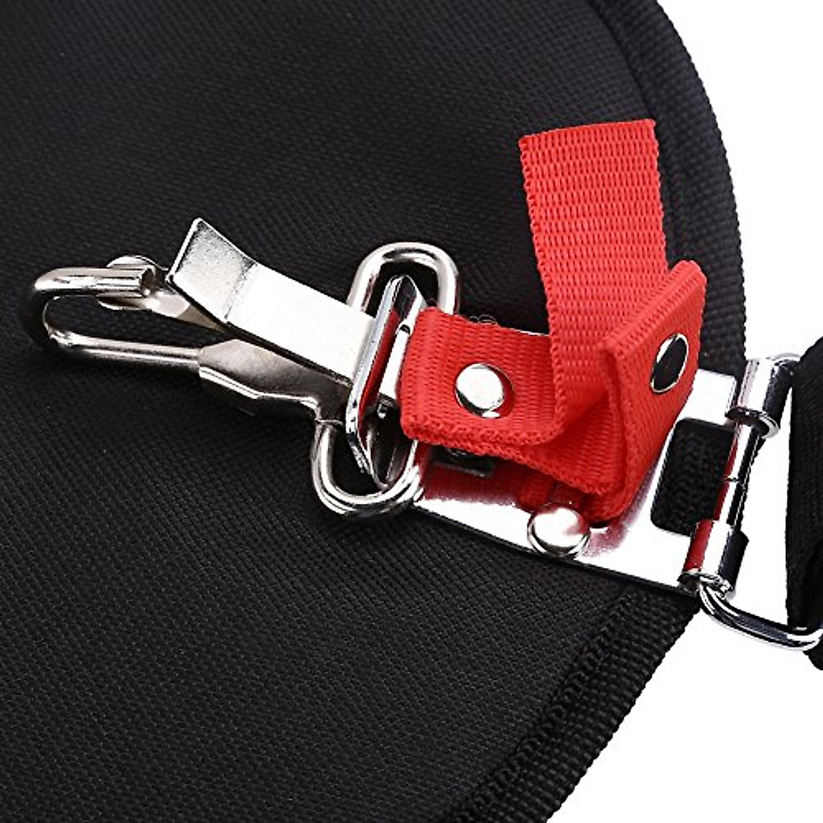 Yosoo Adjustable Trimmer Shoulder Strap Double Shoulder Harness Strap Garden Brush Cutter Lawn Mower Nylon Belt Black
