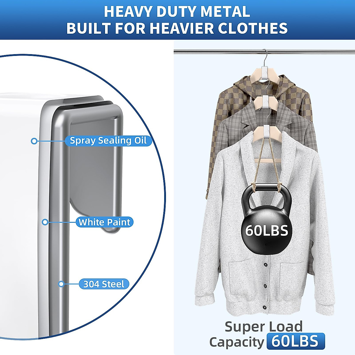 EastLink 18 Pcs Space Saving Hanger Hooks, Metal Heavy Duty Clothes Hanger Connector Hooks, Shark Shape Closet Space Saver, Free Up to 3X More Space, Fit Most Types of Clothes Hangers