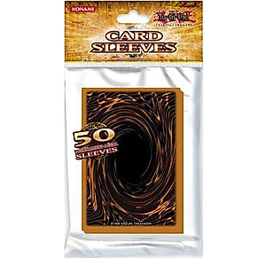Konami YUGIOH Back - Official Duelist Card Sleeves - Deck Protectors (50 Count/Pack)