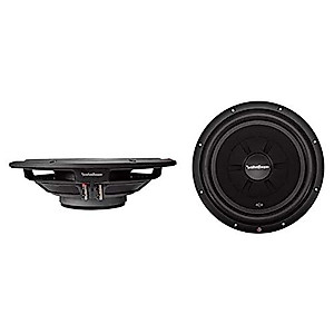 Rockford Fosgate R2SD4-12 12" 1000W 4-Ohm Shallow/Slim Car Subwoofer Sub Pair with Mica-Injected Polypropylene Cone and Integrated PVC Trim Ring