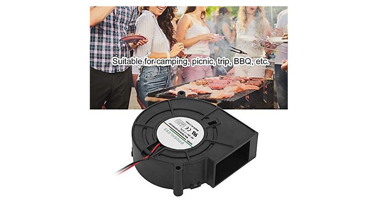 Portable BBQ Fan: Quick Fire Starter for Camping & Grilling